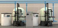 China 300 GPM Industrial Water Softener Cation Ion Exchange Resin Demineralizer Skid Mounted for sale