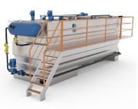 China 300m³/H Sedimentation DAF Wastewater Treatment System with 3-5 m³/(m²h) Hydraulic Load and ≤1000 mg/L SS Capacity for sale