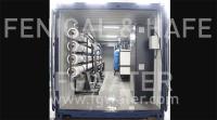 China Containerized Seawater RO Desalination Plant 3.5 M3/H 20ft Mobile Water Treatment System for sale