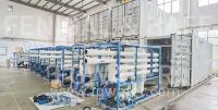 China Mobile Reverse Osmosis Water Treatment Plant - 100m³/H Capacity, 40-45% Recovery Rate for Seawater Desalination for sale