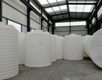China Flat Bottom 50000L Vertical Polyethylene Storage Tank PE Water Tank 3400mm Diameter for sale