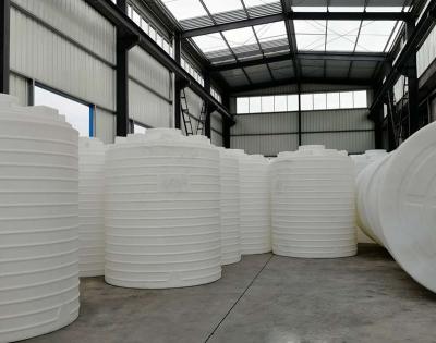 China Flat Bottom 50000L Vertical Polyethylene Storage Tank PE Water Tank 3400mm Diameter for sale