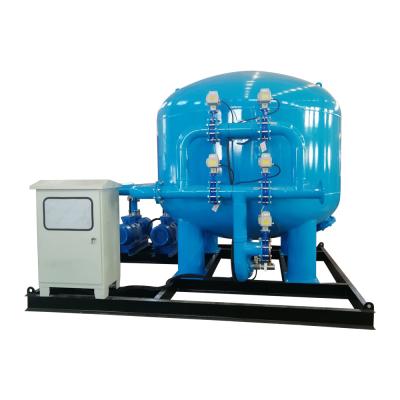 China 100m3/H Carbon Steel Multimedia Sand Filter Water Treatment for Industrial Wastewater for sale