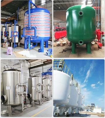China 106TPH Activated Carbon Filtration System Multimedia Water Filter for Organic Removal for sale