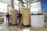 China 30TPH Industrial Water Treatment Softener with Salt Tank 220V 50HZ for sale