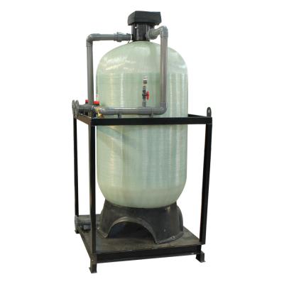 China 15m³/H FRP Tank Multimedia Filter Water Treatment System with 0.03mmol/L Softening Capacity for sale