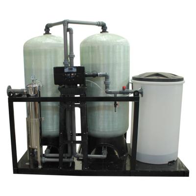 China Ion Exchange Water Softener System 10m3/h for Boiler Feed Water Treatment for sale