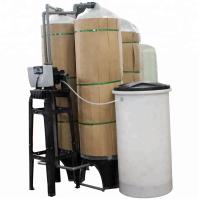 China 40m3/h FRP Cation Exchange Water Softener Dual Tank Industrial for sale