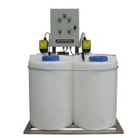 China 100m3/H Automatic Chemical Dosing System with Metering Pump and Tank for Water Treatment for sale