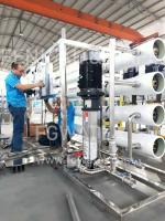 China ROM Series Commercial Reverse Osmosis Water Treatment Systems 28,000-173,000 GPD with 150-250 PSI Operating Pressure for sale