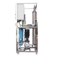 China Skid Mount 600 GPD Reverse Osmosis System with 150-250 PSI Operating Pressure and Global Voltage Options for sale