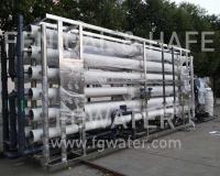 China 415V 108TPH Reverse Osmosis Water Treatment System with 75% Recovery Rate and Siemens PLC Control for sale