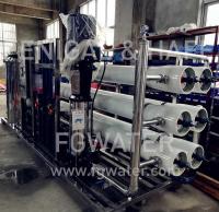 China 415V 108TPH Reverse Osmosis Water Treatment System with 75% Recovery Rate and Siemens PLC Control for sale