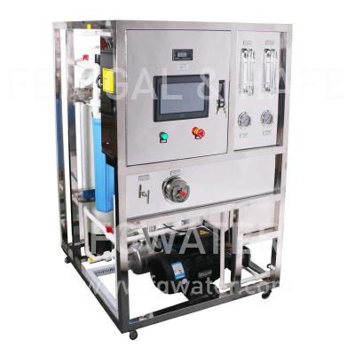 China SWR-60K Seawater Reverse Osmosis System 60000 GPD Capacity with 4-6.5 Mpa Operating Pressure for sale