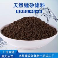 China MnO2 Manganese Greensand Media 35-46% for Water Filtration Iron Removal for sale