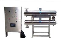 China 40m3/h 254nm UV Water Sterilization System SS304L Chamber Industrial Disinfection for sale