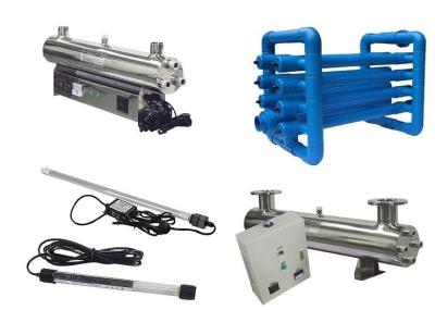 China 15 Ton/Hour Ultraviolet Water Disinfection System Self Cleaning 254nm for sale