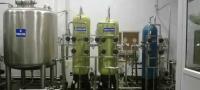 China Industrial Ion Exchange Water Purification System 180cm Two Bed Mixed Bed Demineralizer 2500 LPH for sale