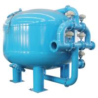 China 250m3/H Industrial Sand Filter Water Treatment System for Solid Particle Reduction for sale