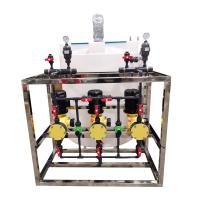 China Auto Chemical Dosing System Diaphragm Metering Pump 200L 0.2kW Agitator for sale