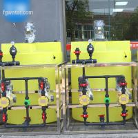 China Auto Chemical Dosing System Diaphragm Metering Pump 200L 0.2kW Agitator for sale