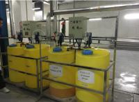 China 40L Automatic Chemical Dosing System for Cooling Tower Water Recycle PLC Control for sale