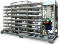 China Skid Mount RO Water Treatment System for Food & Beverage - 98.5% Salt Rejection, 50-75% Recovery Rate for sale