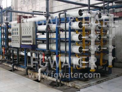 China 100m³/H Commercial Water Purification Machine | BWRO-1000 System with 1000 m³/day Capacity and 52 kW Power for sale