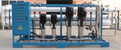 China Double Pass 8TPH Industrial Reverse Osmosis Machine with 8000L/Hr Capacity and 5.0Kw Power Consumption for sale