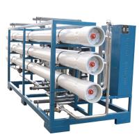 China Double Pass 8TPH Industrial Reverse Osmosis Machine with 8000L/Hr Capacity and 5.0Kw Power Consumption for sale