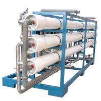China Double Pass 8TPH Industrial Reverse Osmosis Machine with 8000L/Hr Capacity and 5.0Kw Power Consumption for sale