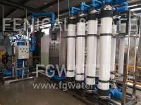 China 320 TPD Ultrafiltration Membrane Water Purification System with Carbon Filter for Industrial Applications for sale