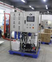China Compact 4.0KW/H 4000LPD Seawater Reverse Osmosis Desalination System with ≥98% Salt Removal for sale