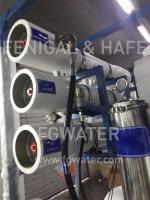 China Fishing Boat Seawater Reverse Osmosis System 380-10000 GPD Capacity with 1000 PSI Operating Pressure for sale