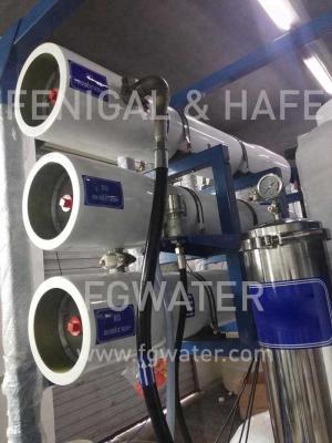 China Fishing Boat Seawater Reverse Osmosis System 380-10000 GPD Capacity with 1000 PSI Operating Pressure for sale