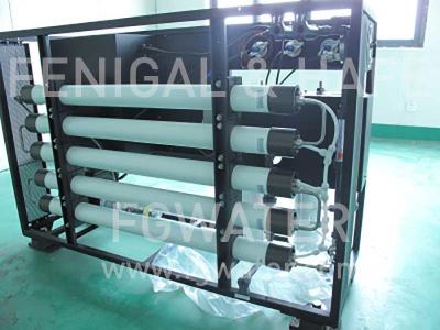 China Mobile Seawater Reverse Osmosis Plant 80-610 GPH with Modular or All-in-One Design for Marine Applications for sale