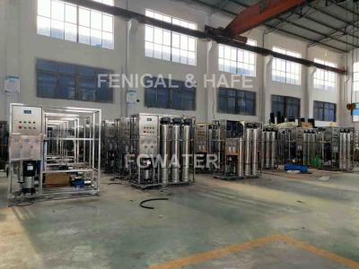 China Fishing Boat Seawater Reverse Osmosis Desalination System 10000GPD 45,000 ppm TDS for sale