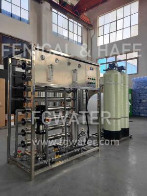 China FRP Membrane Housing Commercial Reverse Osmosis System 13000-32000 GPD RO Water Filter for sale