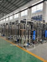 China 3000 GPD Commercial Reverse Osmosis System 5000 ppm Turbidity Removal 4040 Membrane for sale