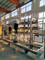 China Stainless Steel Multistage Pump RO Water Treatment System 9000gpd FRP Membrane Housing for sale