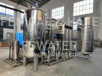 China Mining Industry Reverse Osmosis Water Treatment System 415V Skid Mount 9000 GPD for sale