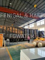 China Mining Industry Reverse Osmosis Water Treatment System 415V Skid Mount 9000 GPD for sale
