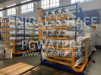 China Commercial Brackish Reverse Osmosis Water Treatment System 9000 GPD 1.5 m3/h for sale