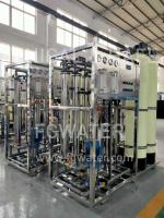 China Commercial Brackish Reverse Osmosis Water Treatment System 9000 GPD 1.5 m3/h for sale