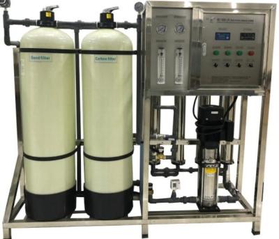 China Carbon Steel RO-CE Reverse Osmosis Water Treatment System 1000L/H with 2.5kW Power and 380V 3Phase for sale