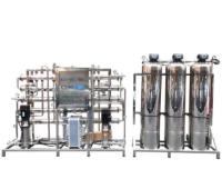 China Skid Mounted Industrial 1000L/H RO Water Treatment Plant 1m3/h Reverse Osmosis System for sale
