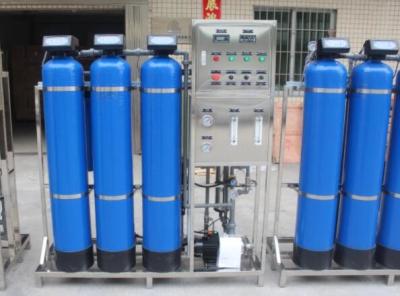 China Skid Mounted Industrial 1000L/H RO Water Treatment Plant 1m3/h Reverse Osmosis System for sale
