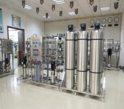 China Ro Ultrapure Water Reverse Osmosis Filtration System Skid Mount for sale