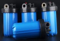 China 10-20 Inch Containerized Sediment Filter Housing 125psi PP ABS Big Blue Water Filter for sale