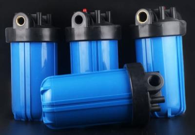 China 10-20 Inch Containerized Sediment Filter Housing 125psi PP ABS Big Blue Water Filter for sale